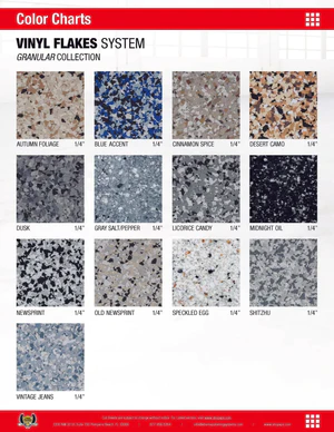 Floor Coating Colors & Blends | Seacoast Garage Pros in Portsmouth